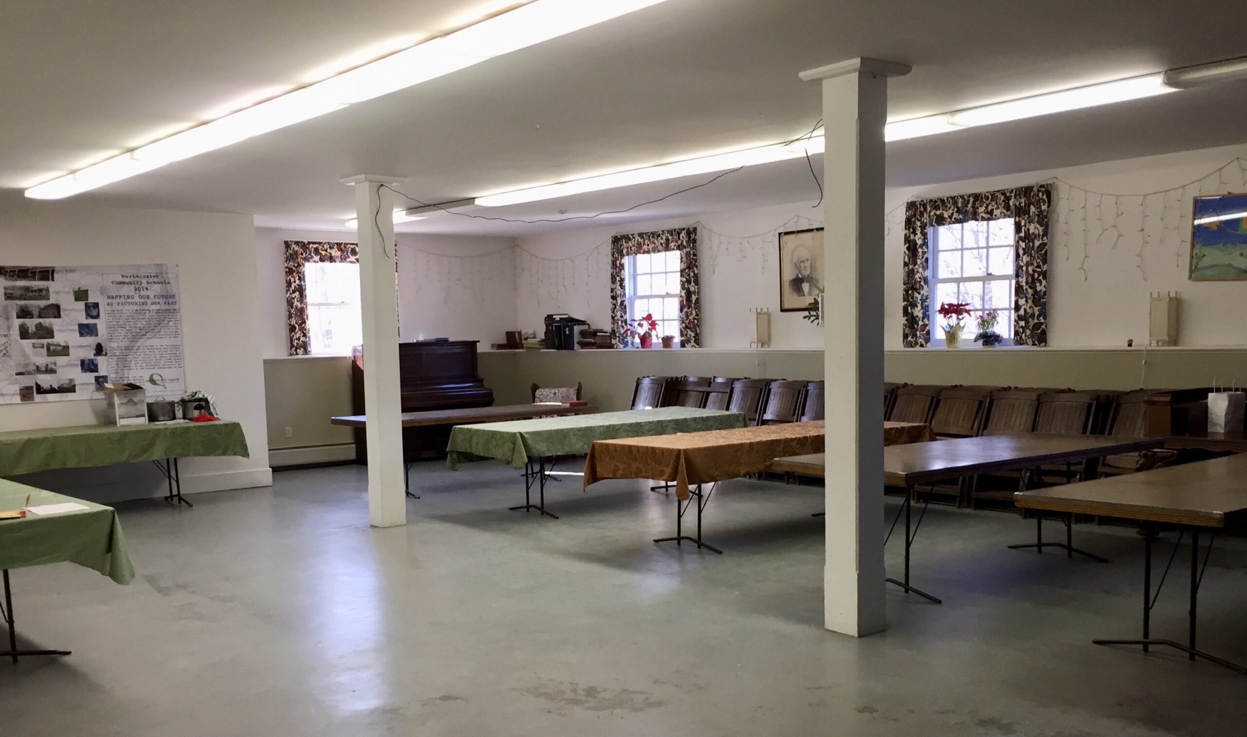 You can rent our space! – Congregational Church of Westminster West, VT
